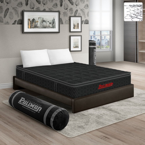Colchón Orthopack BTU + Base Cama + Almohada - Colchones Pullman